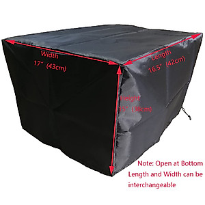 Air Fryer Cover, Appliance Dust Cover Waterproof for Large Instant Pot, Large Electric Pressure Cooker Rice Cooker Airfryer Jacket, Easy Clean Crock Pot ( For 19 - 27 Quart Instant Pot ) Case