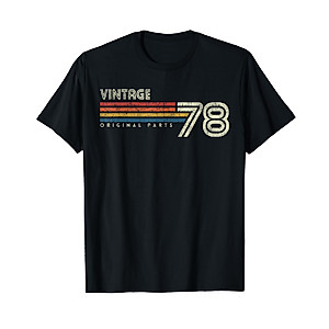 Vintage 1978 Birthday T-Shirt