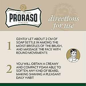 Proraso Shaving Cream for Men, Refreshing and Toning with Menthol and Eucalyptus Oil, 5.2 Ounce