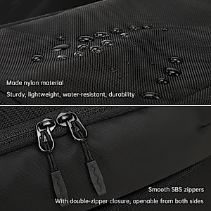 Harlang Camera Sling Bag Small DSLR Sling Pack Photography Shoulder Backpack for DJI Drone SLR Mirrorless Cameras Crossbody Handbag Bag Black