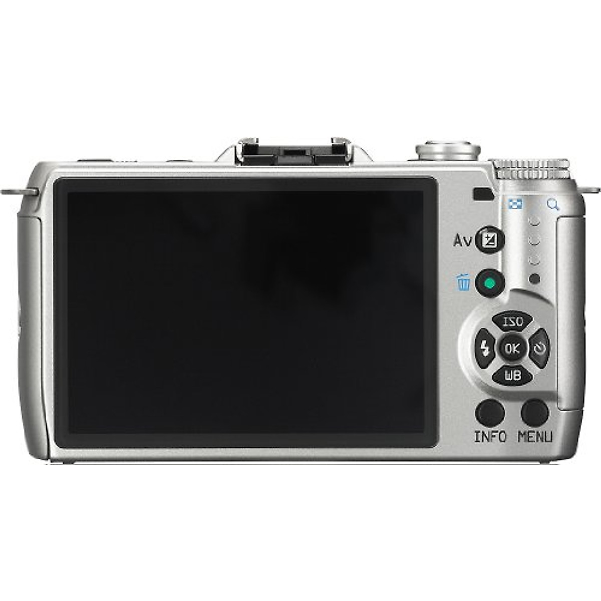 Pentax Q7 12.4MP Mirrorless Digital Camera with 3-Inch LCD - Body Only (Silver) (OLD MODEL)