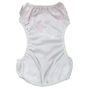 KaWaii Baby Swim Cloth Diapers, Washable Reusable One Size Adjustable to Fits 10-40 lbs Boy & Girl Baby Shower Gifts Swimming Lessons 3-Pack #2