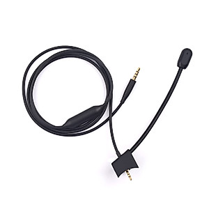 Replacement for Bose QC35ii QC35 Cable,Boom Microphone Gaming Cable with Mute Switch Compatible with Bose QuietComfort 35 II QuietComfort 35 Headphones for PC,Laptop, PS4 PS5 Xbox One Controller