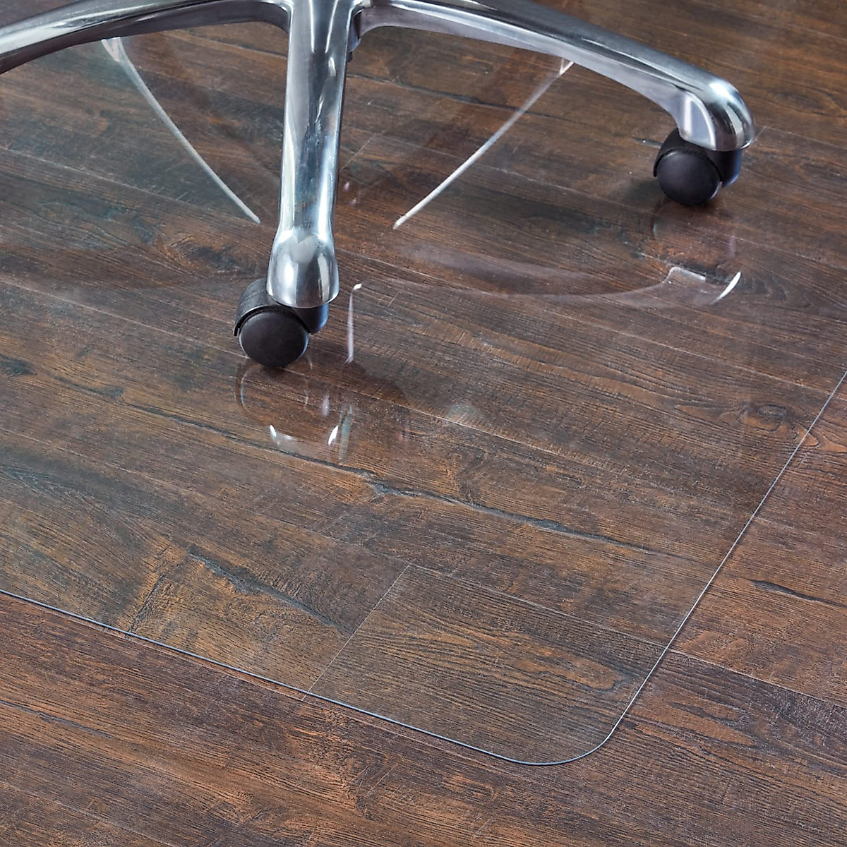 Oculus by Dimex Polycarbonate Office Chair Mat for Carpet and Hard Floors, 36" x 48" x 0.06" Mat, Clear Mat for Office Chair, Protects Floors Under Home Office Computer Desk, Ships Flat, Clear