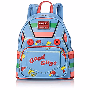 Loungefly Childs Play Chucky Cosplay Womens Double Strap Shoulder Bag Purse