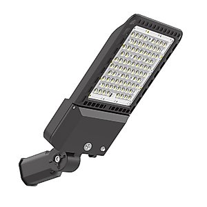 300W LED Parking Lot Light,5500K Adjustable Slip Fit Mount with 1000W Metal Halide/HPS Replacement,IP65 Waterproof, 39000 Lumens Outdoor LED Commercial Lighting for Stadium,Roadways,Street Light