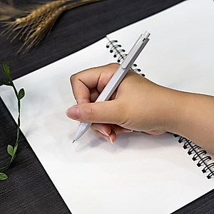 DSTELIN 9 inch x 6 inch, 100GSM, Blank Spiral Notebook, 3-Pack, Soft Cover, Sketch book, 160 Pages / 80 Sheets, (Black)