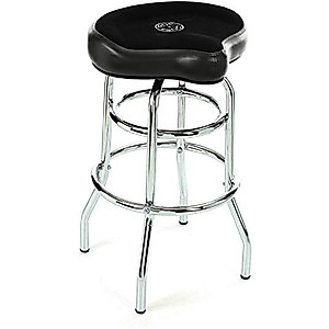ROC-N-SOC Tower Saddle Seat Stool Black Short