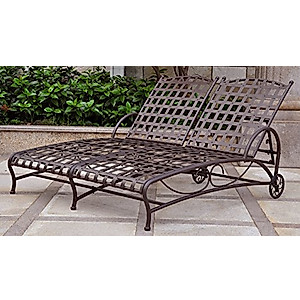 International Caravan Double Patio Chaise Lounge