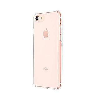 Casery Premium iPhone Case Designed for The Apple iPhone - Military Grade Protection - Drop Tested - Protective Slim Clear Case (Crystal Clear, iPhone SE, 8/7)