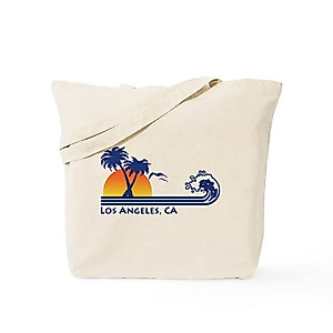 CafePress Los Angeles, CA Tote-Bag Natural Canvas Tote-Bag,Shopping-Bag