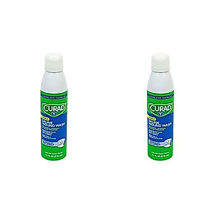 Curad Sterile Saline Wound Wash (Pack of 2)