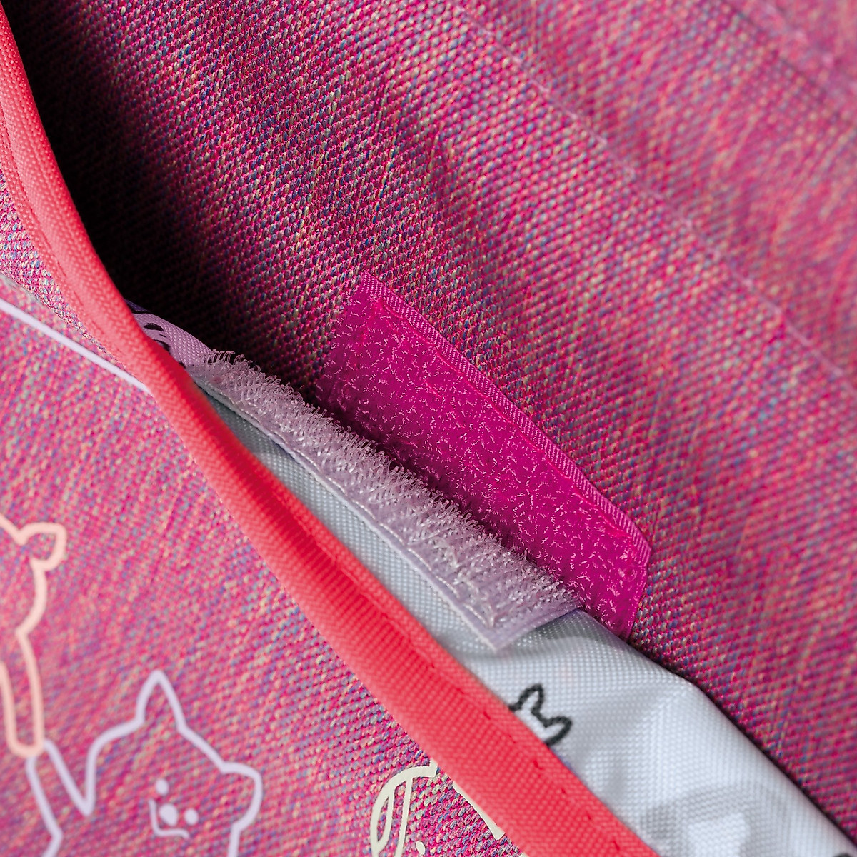 Lassig Kids Car Organizer Wrap-to-Go About Friends Melange, Pink