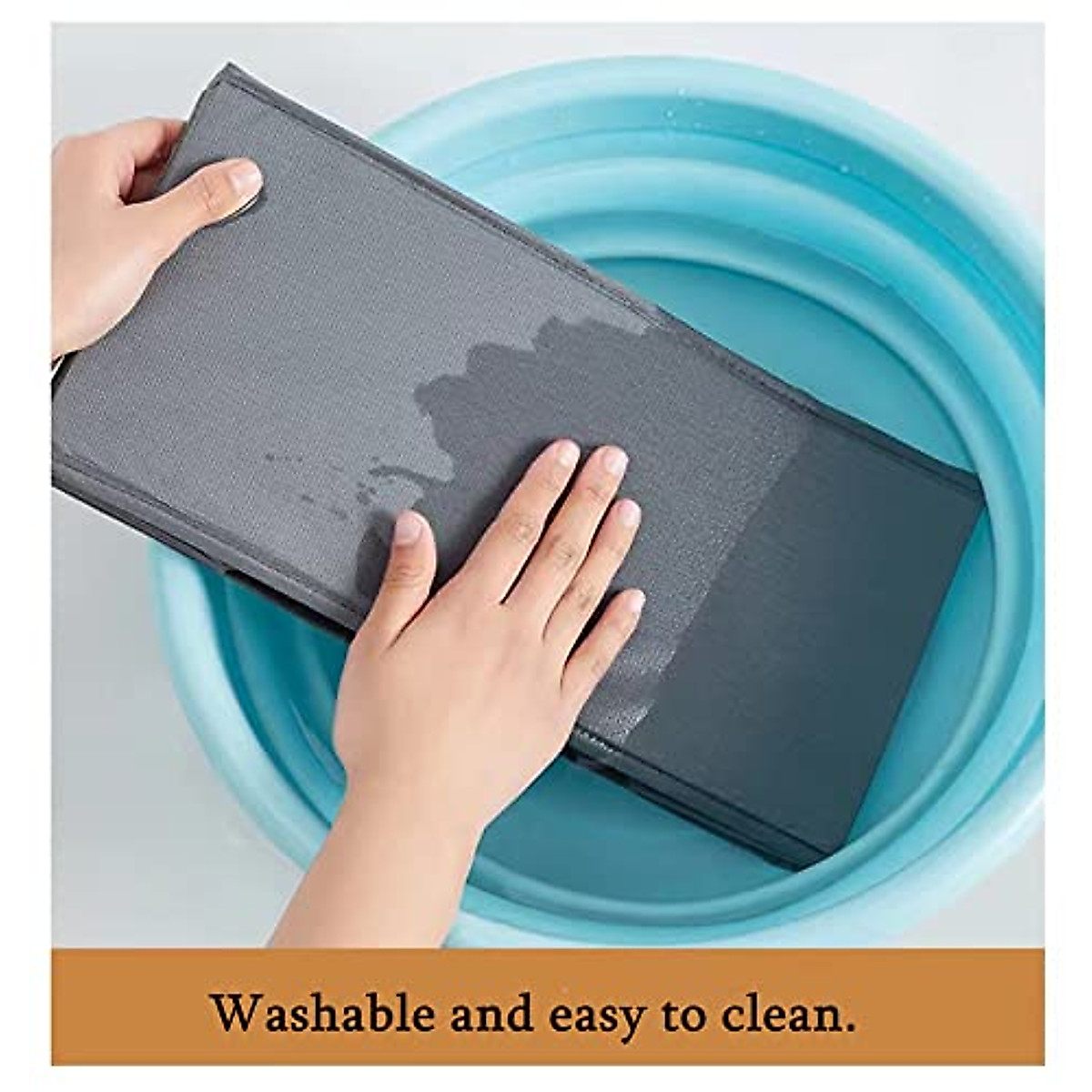 Clothes Drawer Organizer, 7 Grids Wardrobe Clothes Organizer for Weekly Clothes Organizer for Kids Stackable Jean Sweater Pants Organizer for Closet Sturdy Not Easy To Deform