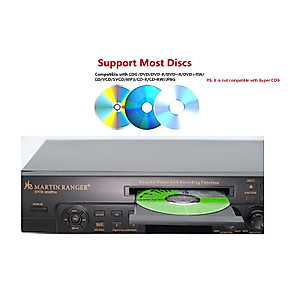 Marin Ranger HDDVD950PRO HDMI Digital Karaoke Player with CDG to MP3G Converter, DVDs Ripping and USB Digital Recording with Two Free DM-11PRO