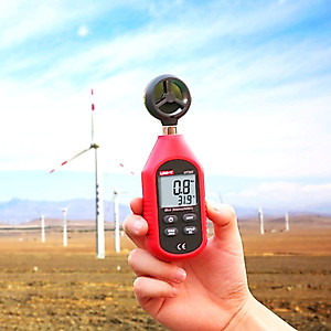 UNI-T UT353 Decibel Meter 30-130dB, UT363 Handheld Anemometer Wind Speed Meter