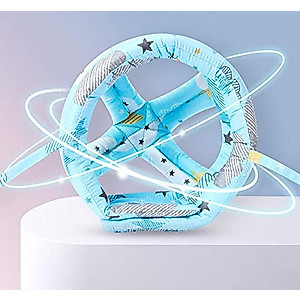 Ewanda store Infant Baby Head Helmet Safety Helmet Head Cushion Bumper Bonnet Protection Hat for Toddler Kids Children Walking Running Crawling(Pink Purple Elephant)