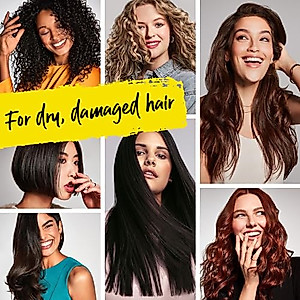 Marc Anthony Leave-In Conditioner, Restoring Apple Miracle - Shine & Volume, Hair Growth, Breakage & Frizz Control - Apple Extract, Biotin, Keratin, & Grapeseed Oil - Dry Scalp & Damaged Hair