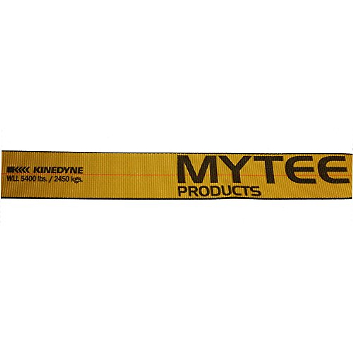 Mytee Products Kinedyne Winch Straps 4" x 30' Gold Heavy Duty Tie Down w/Flat Hooks WLL# 5400 lbs | 4 Inch Cargo Control for Flatbed Truck Utility Trailer (10 Pack)