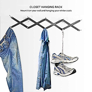 Hovico Pot Lid Holder, Adjustable Pot Lid Organizer, Kitchen Cabinet Pantry Pan and Pot Lid Organizer Rack Holder