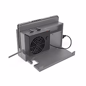 Skywin- Console Cooling Fan with 4500 RPM Speed, USB Fan for Cooling, USB Cooler for Dock, Compatible with Charging Dock, Dual-Fan Support for Extended Gaming Sessions