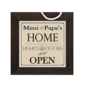 The Grandparent Gift Co.: Mimi & Papa Home Sign