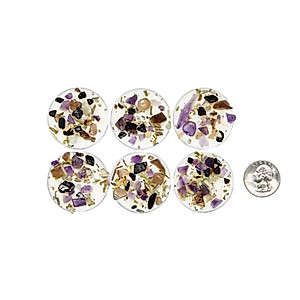 Energy Cleansing Candle by New Moon Beginnings - Crystal & Herb Candles - Protection Candles - All Natural Soy Candle - Lavender Sage Cedar