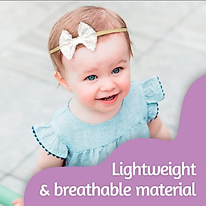 KiddyCare Baby Hair Accessories | Elastic Headbands, Bows, and Lazos Para Bebes | 10 Piece Assortment for Newborns and Girls