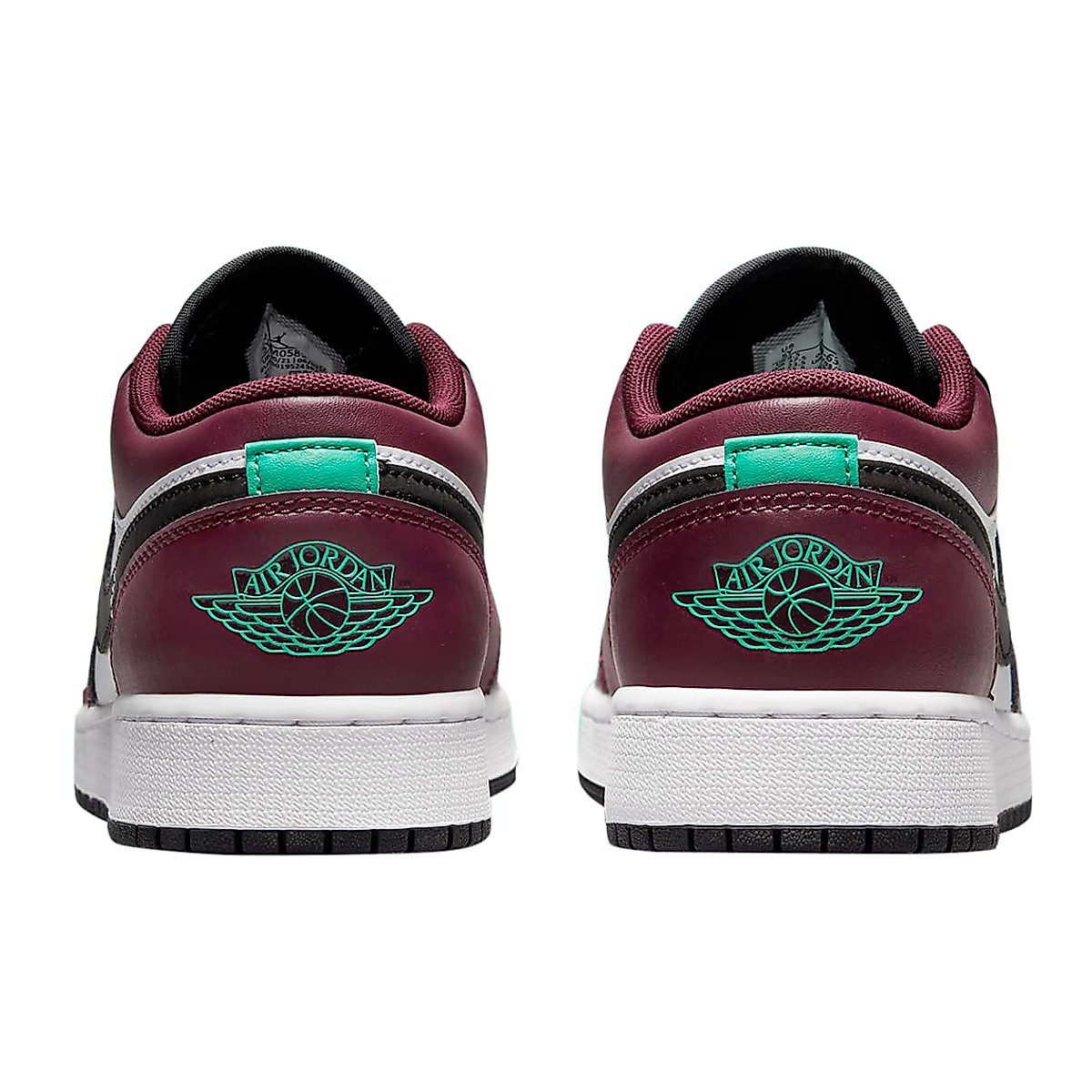 Big Kid's Jordan 1 Low SE Dark Beetroot/Black-Roma Green (DM0589 635) - 5.5