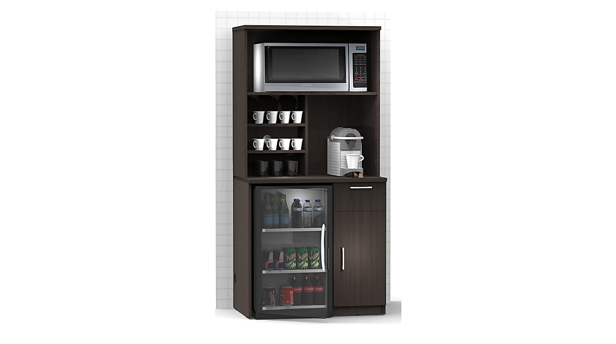 BREAKtime Espresso Buffet Furniture for Break Rooms