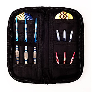NAYANPOS High-grade cloth, Darts Carrying Case for Darts, Dart Tips, Dart Shafts, Dart Flights, and More Dart Accessories