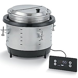 Vollrath 741101DW Mirage Silver 11 Quart Drop-In Induction Warmer