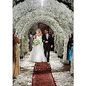 Bringsine Baby Breath Gypsophila Deco White Colour Artificial Flowers for Wedding 40 Pieces/lot