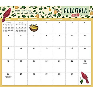 Go with the Flow: A Magnetic Monthly Calendar 2021