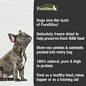 PureBites Freeze Dried Beef Liver Dog Treats, 11oz