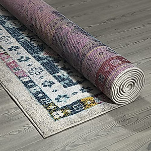 Signature Loom Natalie Oriental Area Rugs, 8x10 - Persian Area Rugs for Living Room - Gorgeous Turkish Carpets and Rugs for Bedroom - Kashan/Heriz/Kirman/Tabriz/Turkish