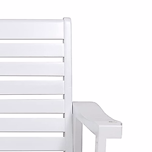 Christopher Knight Home Beata Outdoor Acacia Wood Porch Swing, White
