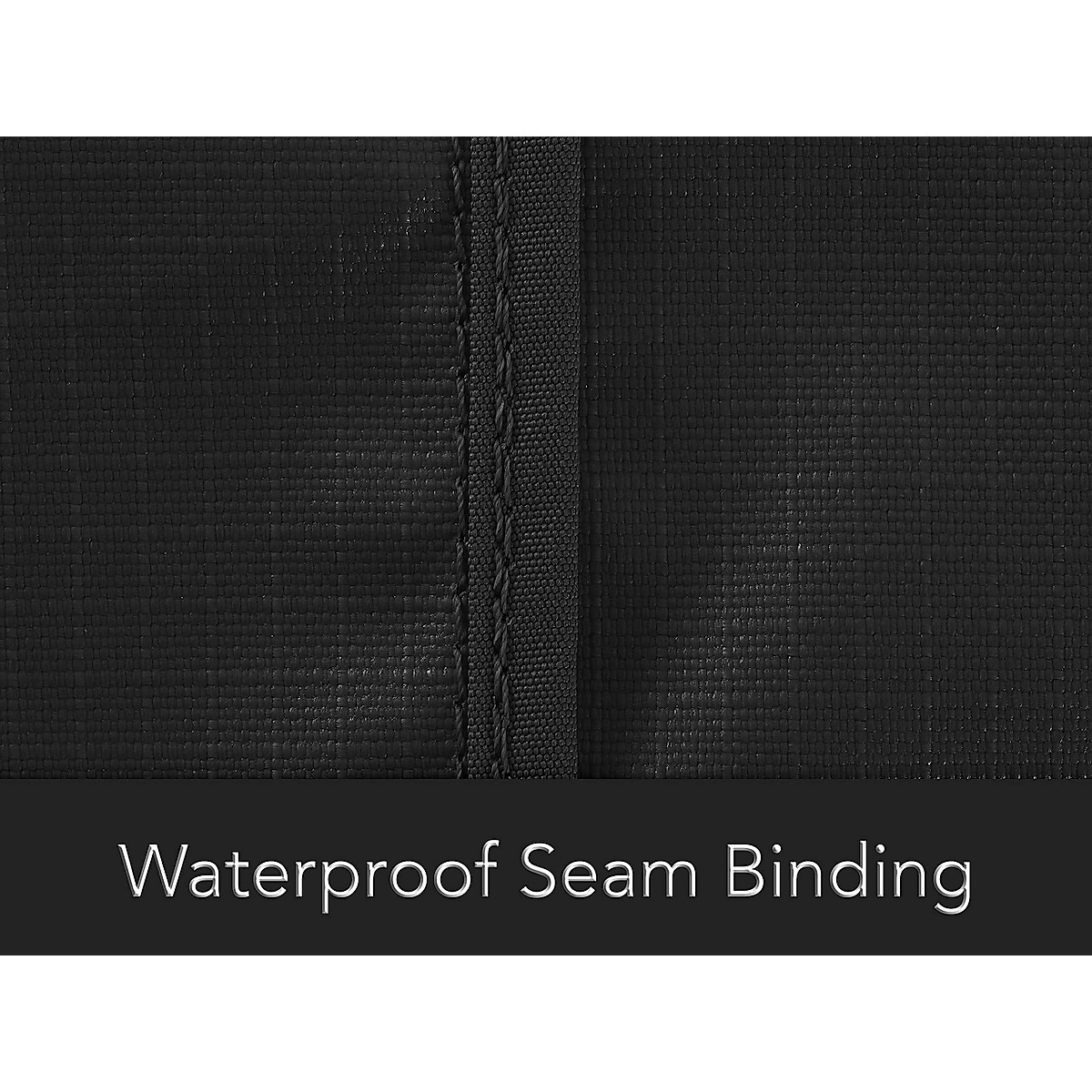 Covermates Chiminea Cover - Heavy-Duty Polyester, Weather Resistant, Drawcord Hem, Grill and Heating-Ripstop Black