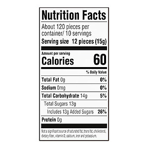 Wonka Runts Hard, Chewy & Fruity Candy, 5 Ounce Theater Candy Boxes (Pack of 12)