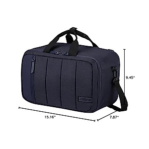 American Tourister Contemporary, Blue (Navy Melange)