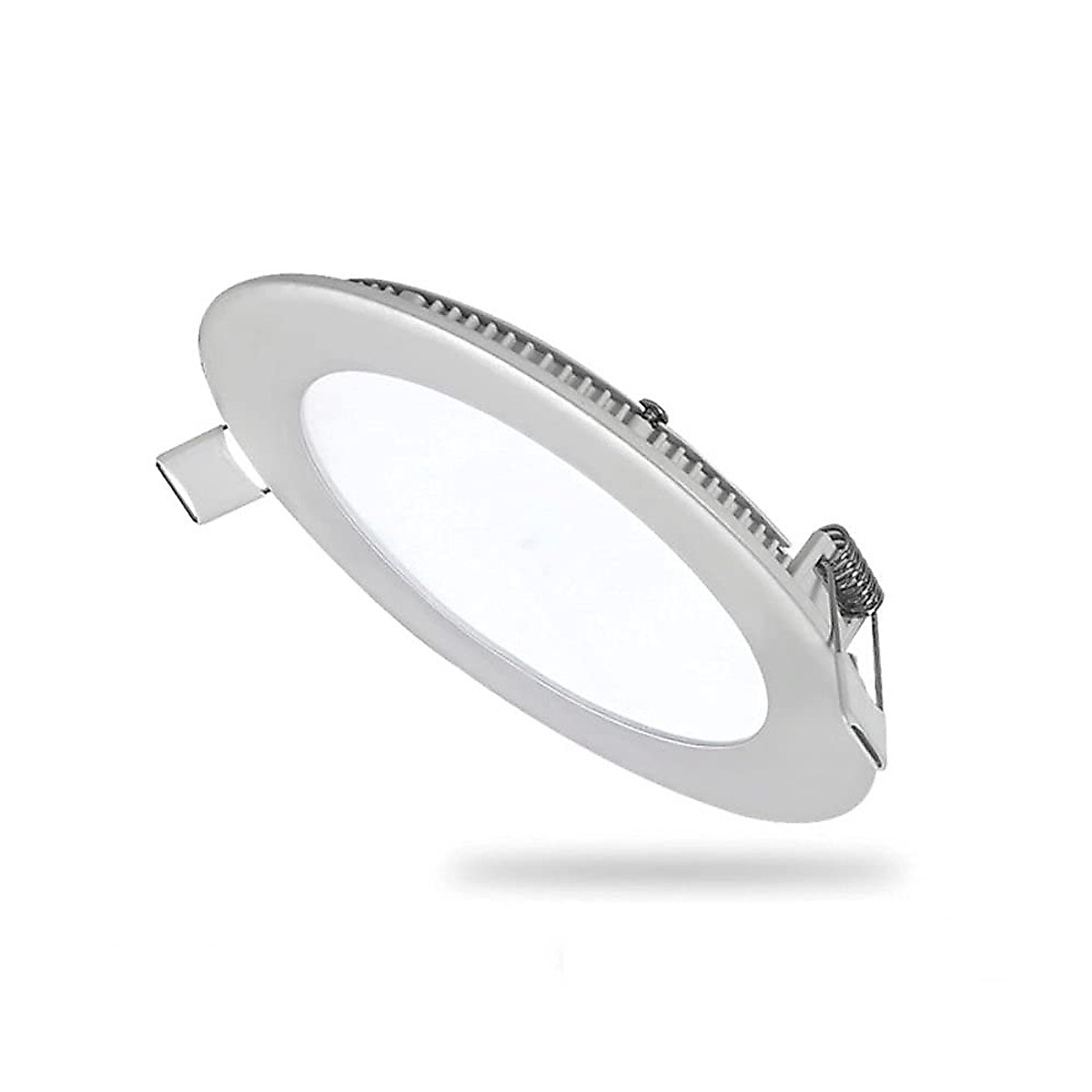 AIKUZ Ultra-Slim Round LED Ceiling Spotlight 3W/6W/9W/15W 3 4 6-inch Flat Panel Light Embedded Integrated LED Panel Light Panel Light for Kitchen Staircase Etc Indoor Lighting Ultra Slim (Color : Col