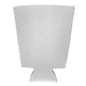 Blank Neoprene Pint Glass Coolie (12 Pack, White)