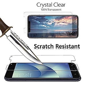 Phone Case for Google Pixel 6a (6.20") with [1 X Tempered Glass Screen Protector], HHUAN Clear Soft Silicone Bumper Cover, for Google Pixel 6a TPU Shockproof Shell - Cat and Tiger