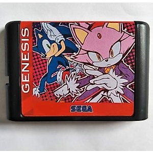 Taka Co 16 Bit Sega MD Game SONIC AND BLAZE - MOBIUS EVOLUTION 16 bit MD Game Card For Sega Mega Drive For Genesis