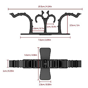 Cord Organizer for Kitchen Appliances, 10 Pack Upgraded Adhesive Winder Wrappers Cable Organizer for Stand Mixer, Blender, Coffee Maker, Pressure Cooker, Juicer, Micerowave Ovens