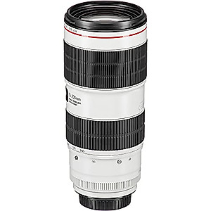 Canon EF 70-200mm f/2.8L is III USM Lens (3044C002) + Filter Kit + Cap Keeper + Cleaning Kit + More (Renewed)