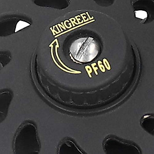 SMICH Fly Fishing Reel Fishing Wheel, Lightweight Fly Fishing Wheel 6.5mm/0.3in Diameter for Freshwater Saltwater for Redfish Lake Trout, Steelhead, Bass Ect