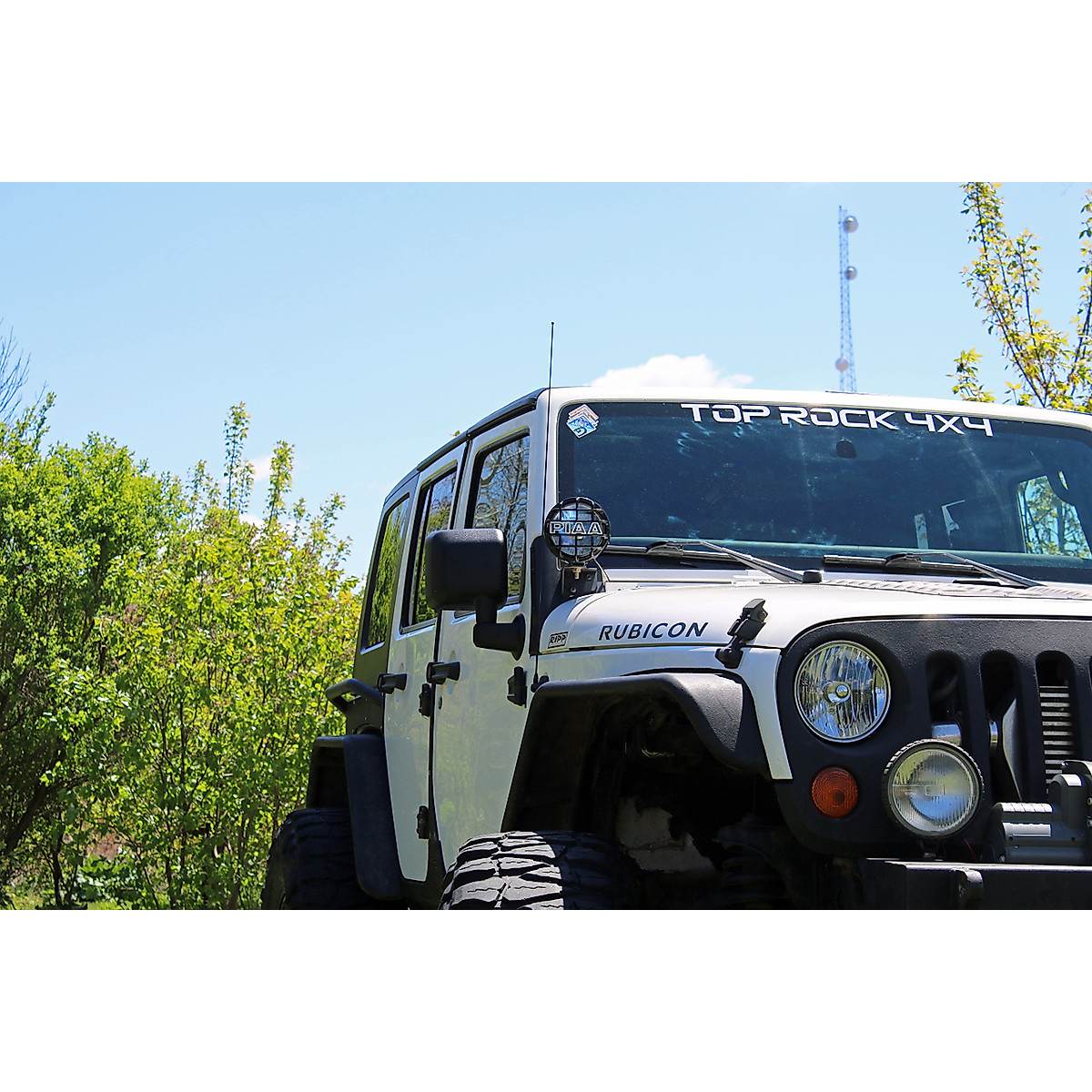 AntennaMastsRus - 31 Inch Black Antenna fits Ford F-150, F-250, F-350, F-450, F-550, F-600, F-650 | Dodge Ram 1500, 2500, 3500 - Stainless Steel Threading