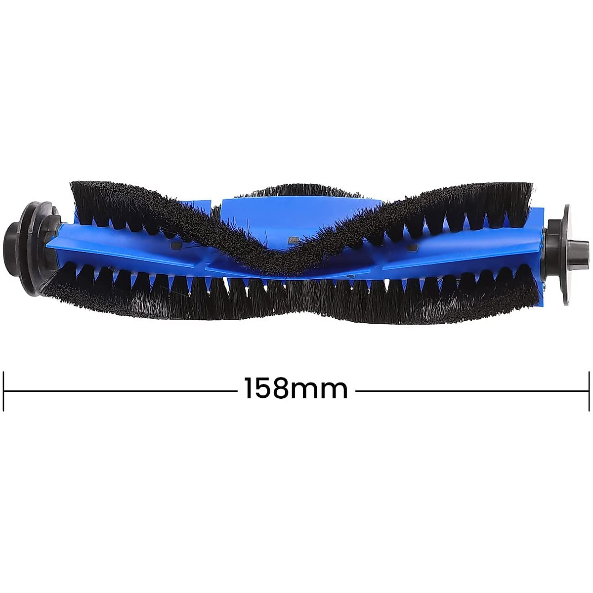 HsvrySa Replacement Parts Rolling Brush Compatible with Eufy RoboVac 11S, 15C, 30C, 12, 35C 15T, 11S MAX, 15C MAX, 30C MAX, G30 Robotic Vacuum Cleaner, 4 Pack Roller Brush with 1 Brush