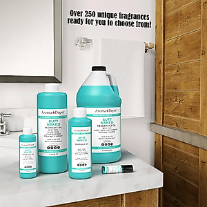 Aroma Depot 4 oz. Butt Naked TypeFragrance Oil I Perfume I Skin Oil I Scented Oil. DIY Projects Such as Candles, Bath Bombs, Body Butters, Creams & Lotions. for Diffuser, Burners, or Warmers.